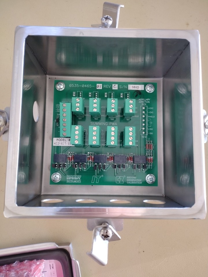 Hardy Instruments Junction Box #HI 215IT-SS1 | eBay