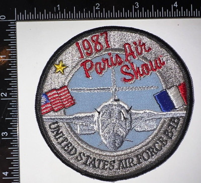 Cold War USAF US Air Force 1987 Paris Air Show B-1B Bomber Patch | eBay
