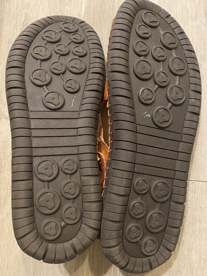 HSY Fashion Men Leather Sandal Shoes EU45 US 10.5 Brown Slip On | eBay