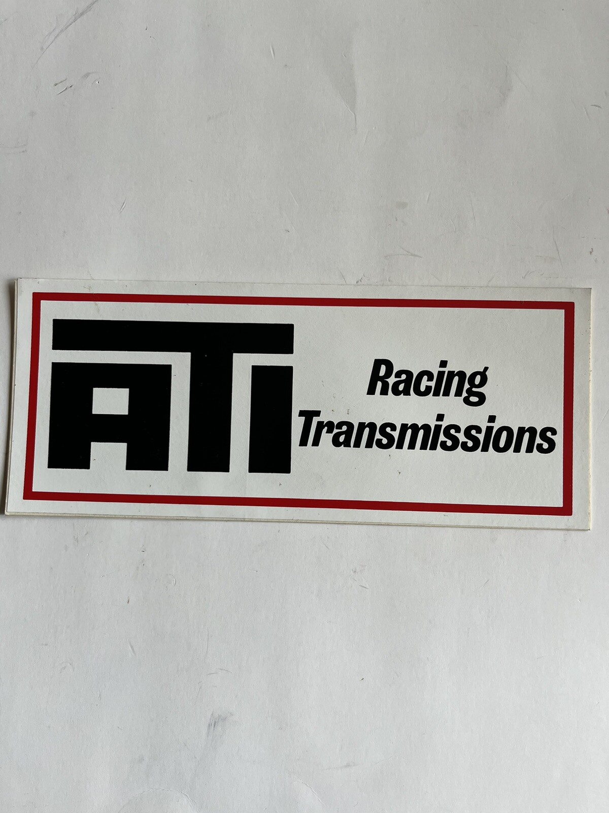 Original Vintage NOS ATI Racing Transmissions Sticker ~4x10” (5M) | eBay
