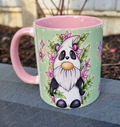 Gorgeous Personalised Pink Panda Gonk Mug 11oz Birthday Gift Gnome ...