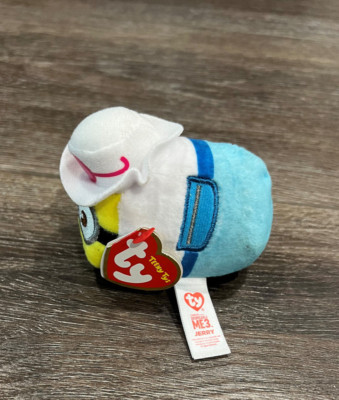 New TY JERRY HAT MINION *DESPICABLE ME 3* 3” TEENY TYS-STACKABLE PLUSH ...