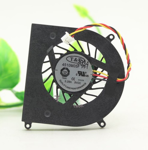 1PC T&T 4510M05F PF1 5V 0.28A 4510 45MM 3-wire notebook cooling fan | eBay