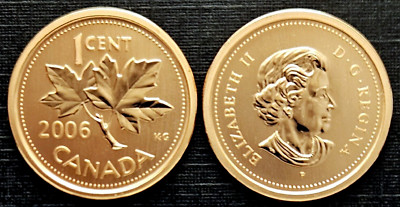 Canada 2006 P Specimen Small Cent - Penny!! | eBay
