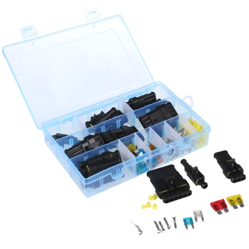 10 Kit Waterproof Connector Weatherproof Wire Connectors Automotive AMP ...