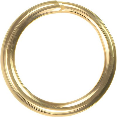 14K 5Mm Solid Gold Split Ring for Jewelry Making and Repair, round Jump ...
