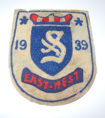 RARE 1939 Negro Leagues East West All-Star Game Emblem Patch Pin Josh ...