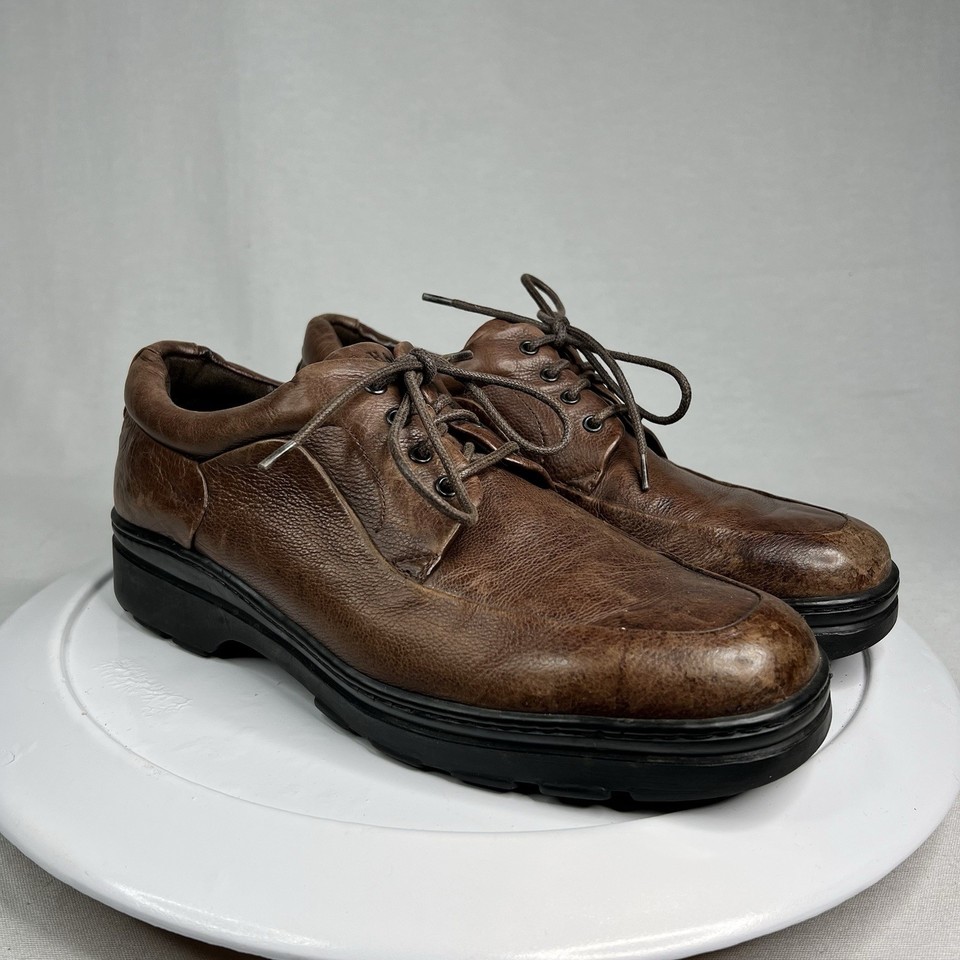 Cole Haan Brown Leather Walking Work Shoes Size 10.5 | eBay