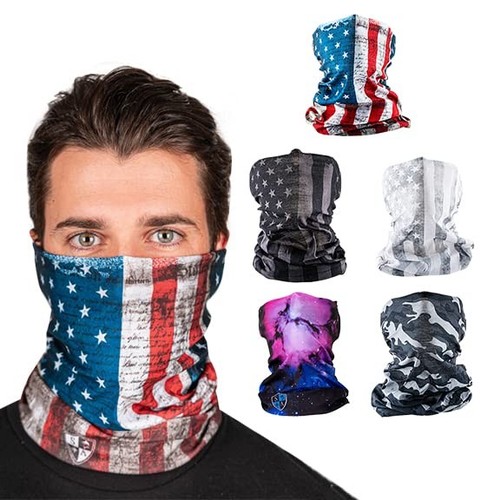 Company 5 Pack Face Shields UV 30+, Multipurpose Neck Gaiter ...
