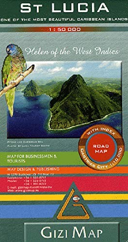 St-Lucia road map (Map) (UK IMPORT) 9789638746542| eBay