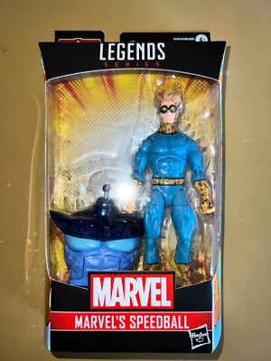Marvel's Speedball Marvel Legends Series 6-Inch from Controller BAF New ...