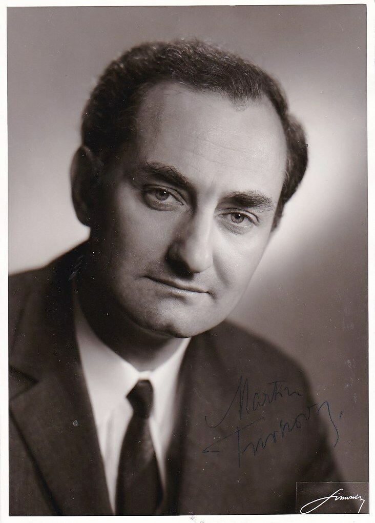 MARTIN TURNOVSKY Conductor autographed photograph early 1960's | eBay