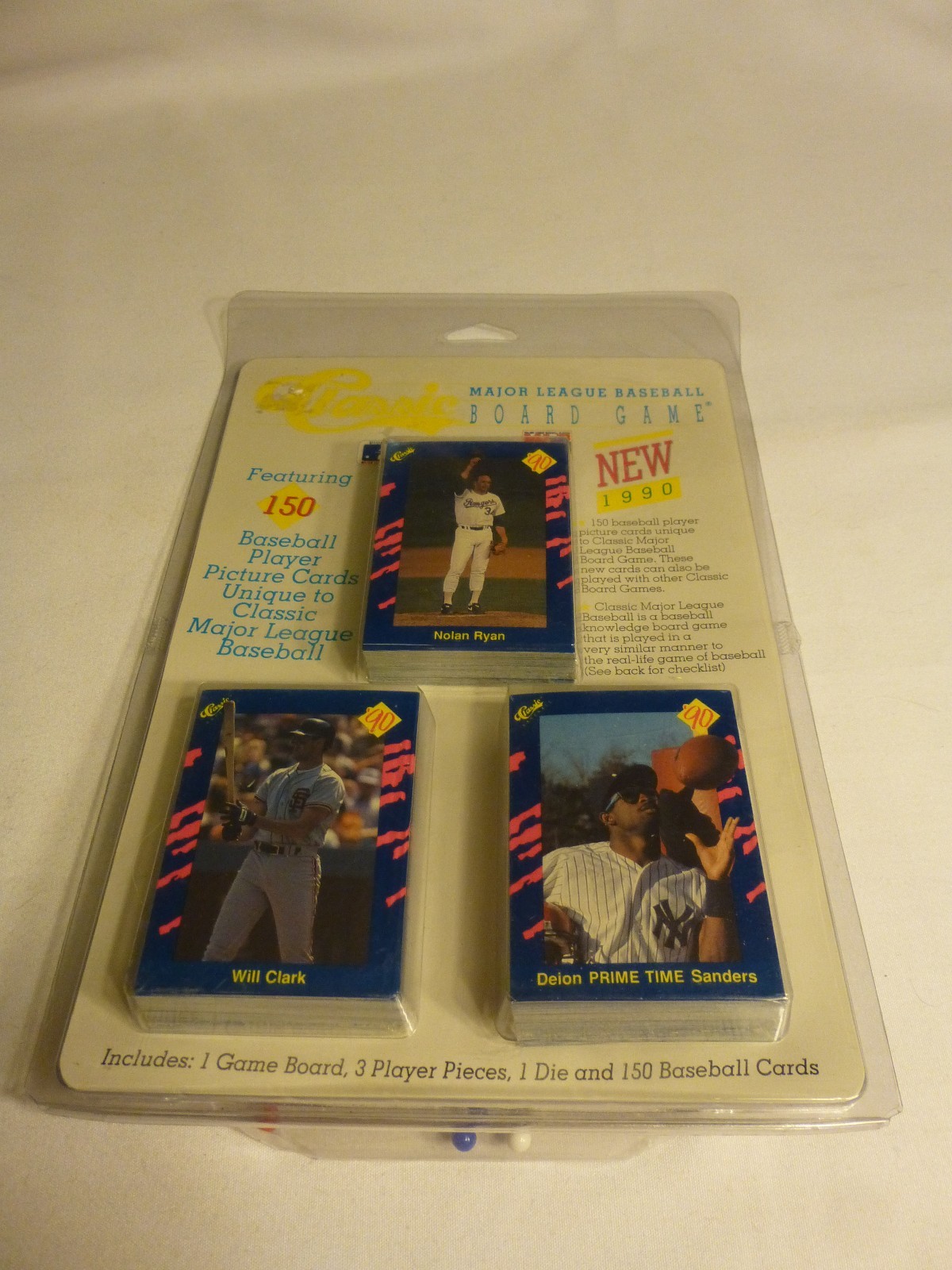 Classic 1990 Major League Baseball Board Game with 150 Baseball Player ...
