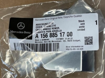 OEM 1568851700 Mercedes Benz GLA X156 2015-2020 Rear Bumper Tow Hook ...