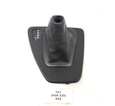 06-13 OEM BMW E90 E92 E93 PRND Shifter Boot Plate Automatic ...