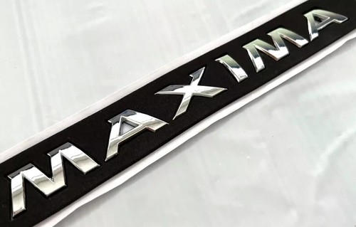 MAXIMA REPLACEMENT FOR NISSAN REAR TRUNK EMBLEM BADGE DECAL LETTERS ...