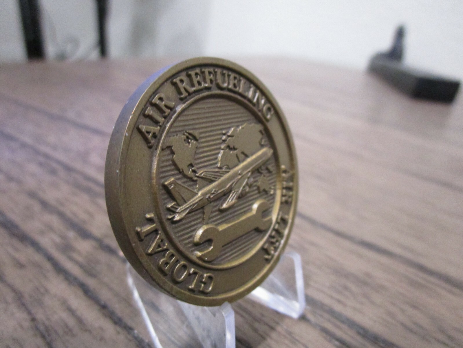 USAF 349th Air Refueling SQ McConnell AFB Challenge Coin #635L | eBay.de