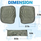 Insulated Rear Door Window Covers for Mercedes Benz 2007-2018 Sprinter ...