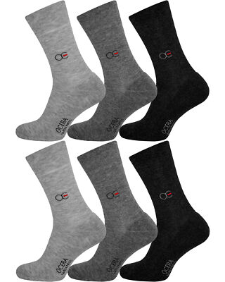 OCERA 6 Paar Wellness Socken mit Frotteesohle für Damen und Herren, ÖKO ...