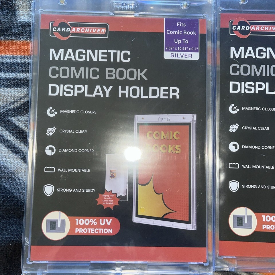 2ct Current Magnetic Comic-Book Display-Cases - Crystal Clear One Touch ...