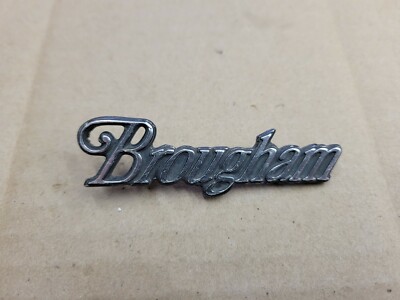 Ford Mercury OEM Brougham Chrome 2 7/8" Emblem Badge Logo Nameplate ...