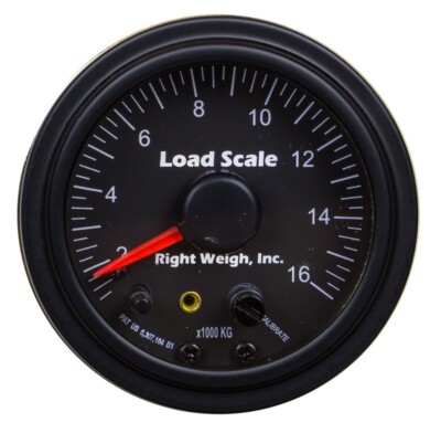Right Weigh 510-16KG-B SINGLE Axle Kilograms Load Scale for Single HCV ...