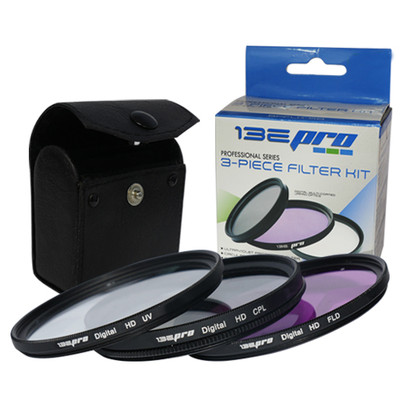 I3ePro 77MM Lens Filter Kit UV CPL FLD for Canon & Nikon & Sony DSLR ...