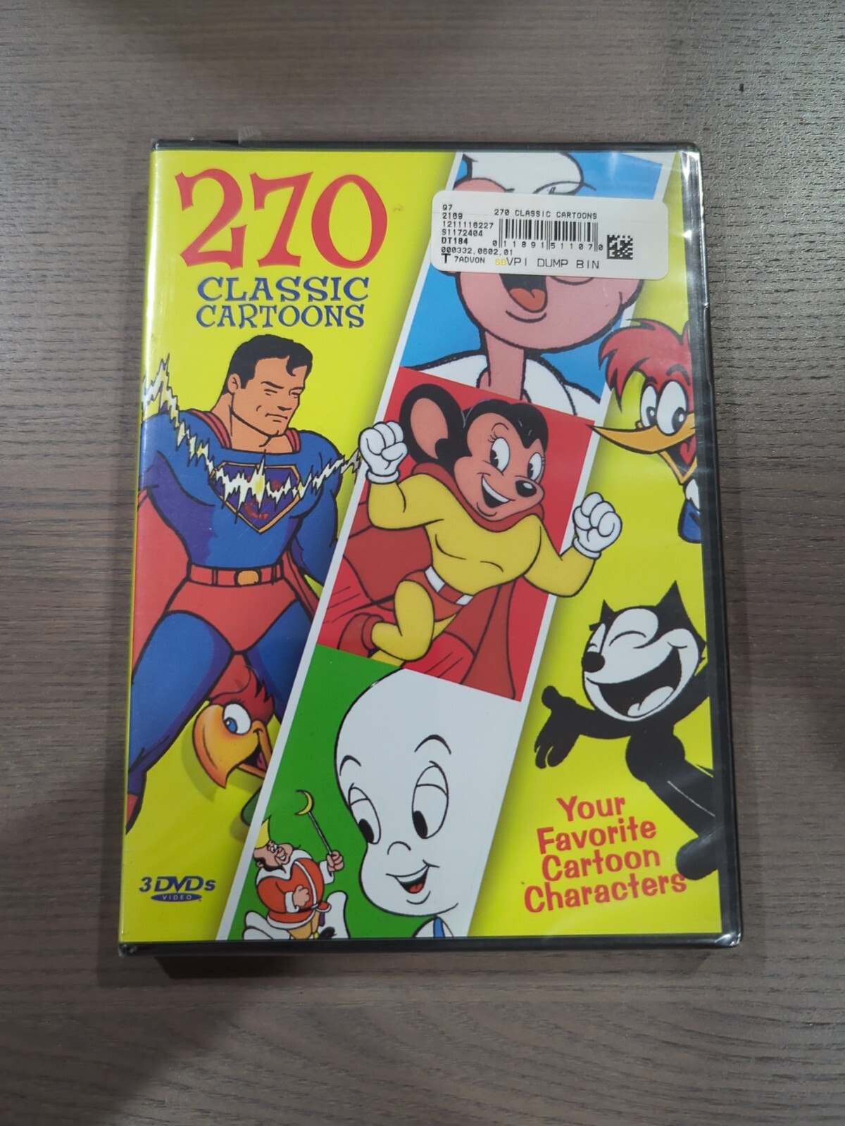 270 Classic Cartoons (DVD, 2011, 3-Disc Set) for sale online | eBay