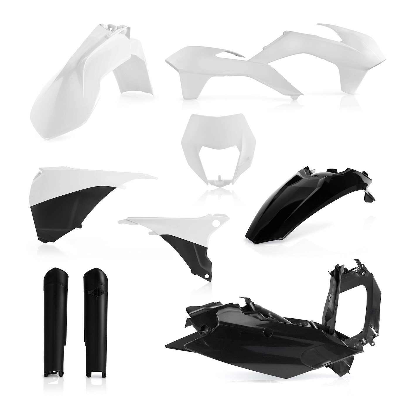 ACERBIS 0017204 X-POWER ENGINE PROTECTOR BLACK WHITE KTM EXC-F 540 2014 ...