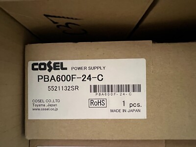 1PCS NEW COSEL PBA600F-24-C 600W 24VDC POWER SUPPLY | eBay