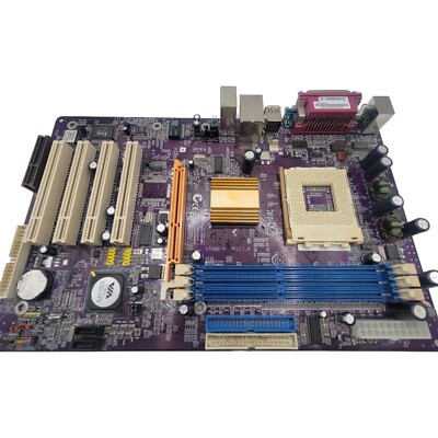 Rare Vintage ECS KT600-A rev1.0 Socket 462 AMD Motherboard CPU Computer ...