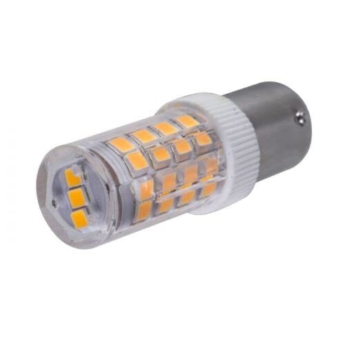 Bayonet BA15D Base Double Contact Led Bulb 5W Warm White 2700K | eBay