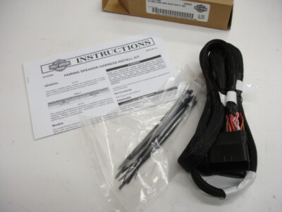Harley-Davidson Audio Powered by Rockford CVO Model Wire Harness ...