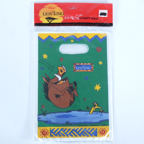 VINTAGE DISNEY LION KING Pumbaa and Timon PARTY BAGS 8 COUNT | eBay