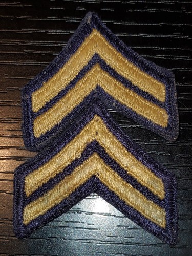 WWII KW US Army Cpl Chevron lot Patch Set L@@K!!! | eBay