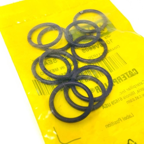 10 pcs Genuine Caterpillar CAT 6V-6609 STOR O-Ring Seal 6V6609, SAE 3/4 ...