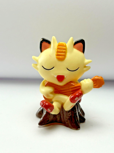 Pokemon Kids Meowth Finger Puppet Figure Toy 1999 Bandai Nintendo ...