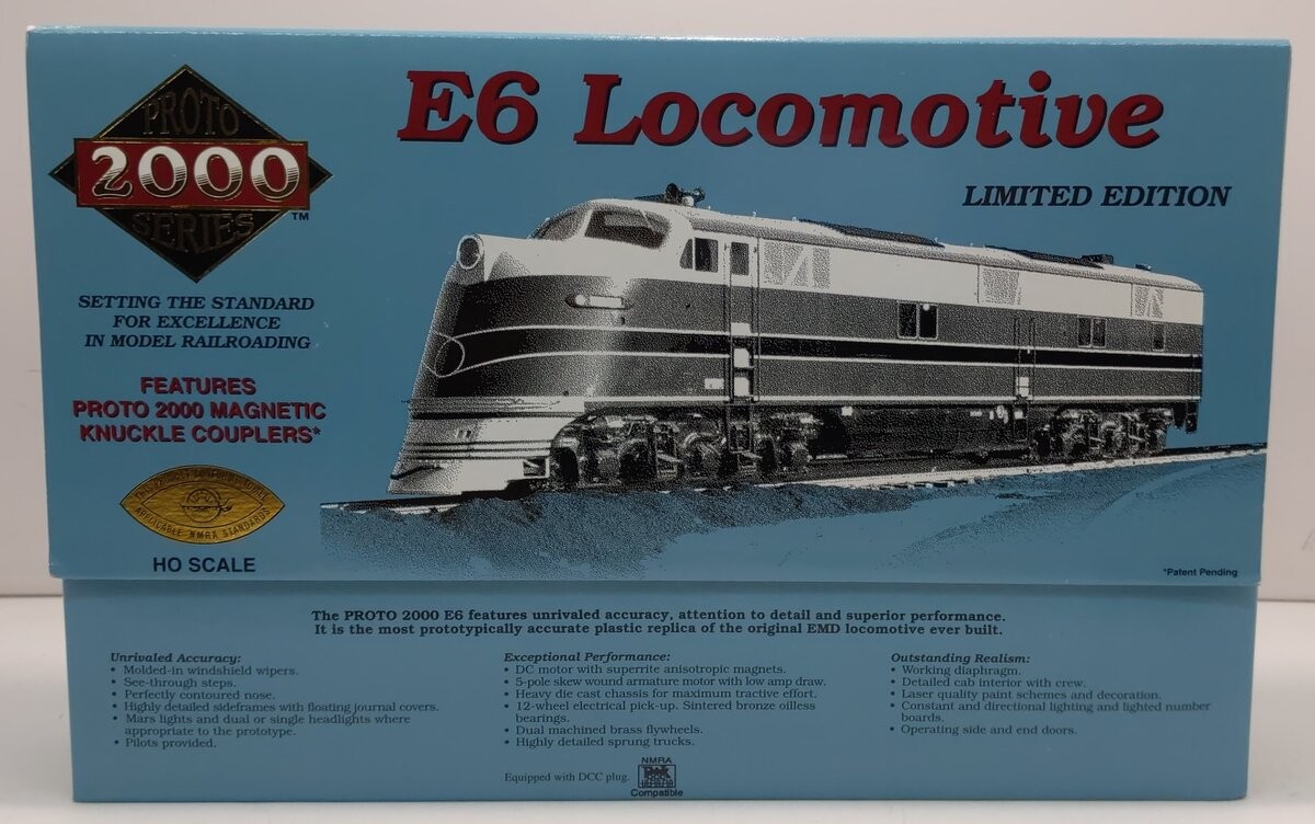 Proto 2000 23196 HO Union Pacific E-6 Diesel Locomotive w/Mars Light ...