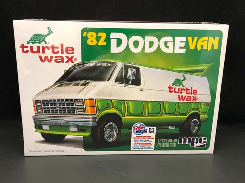 MPC '82 Dodge Van Custom - Turtle Wax - 1:25 Scale Plastic Model Kit ...