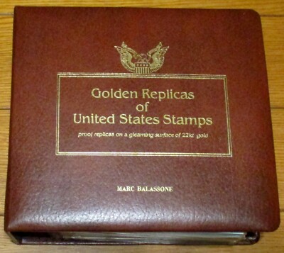 Golden Replicas Of United States Stamps