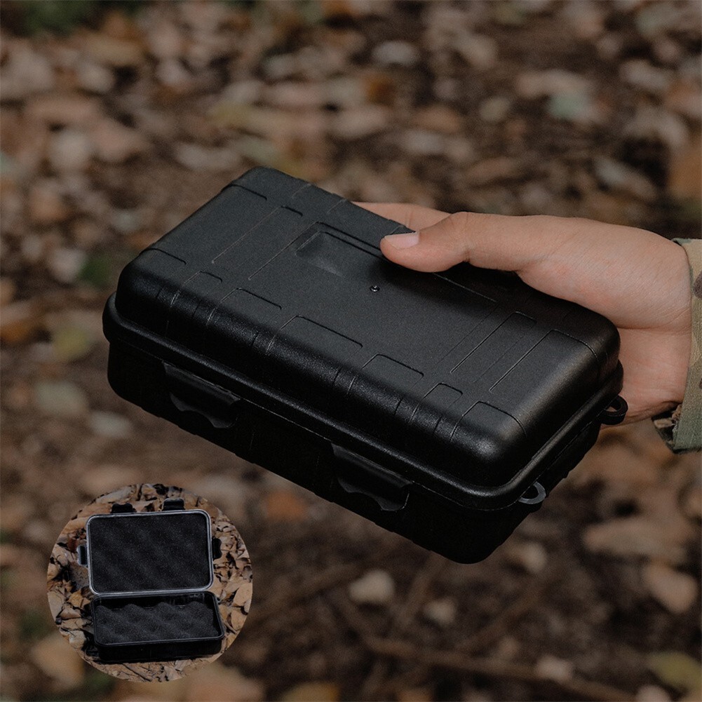 Shockproof Box Storage Box Black Box Small Camping Case Container ...