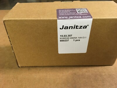 Janitza split current transformer, 15.03.357, KUW2/40/5A, NOS, KP-385 ...