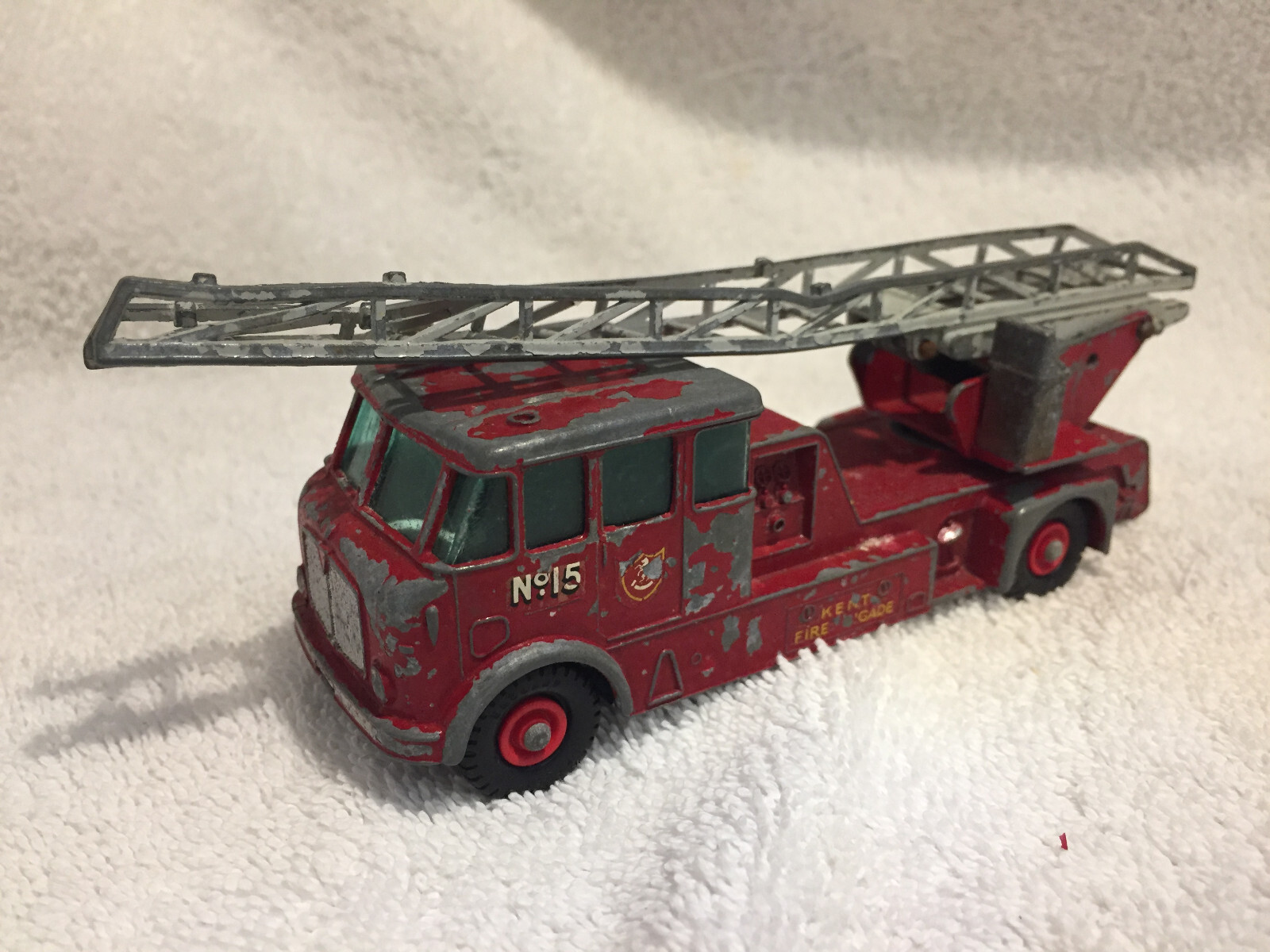 Matchbox King Size Merryweather Fire Engine No. 15 Made in England ...