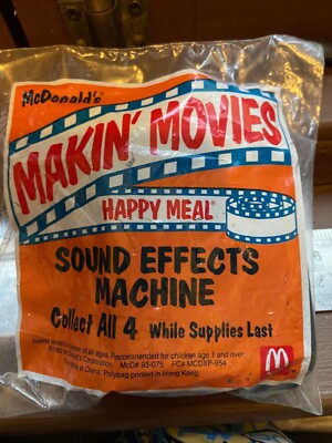 mcdonald happy meal sound effects machine unopened 1993 toy | eBay