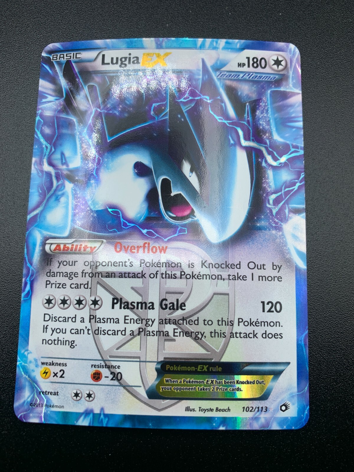 Rare Lugia Ex