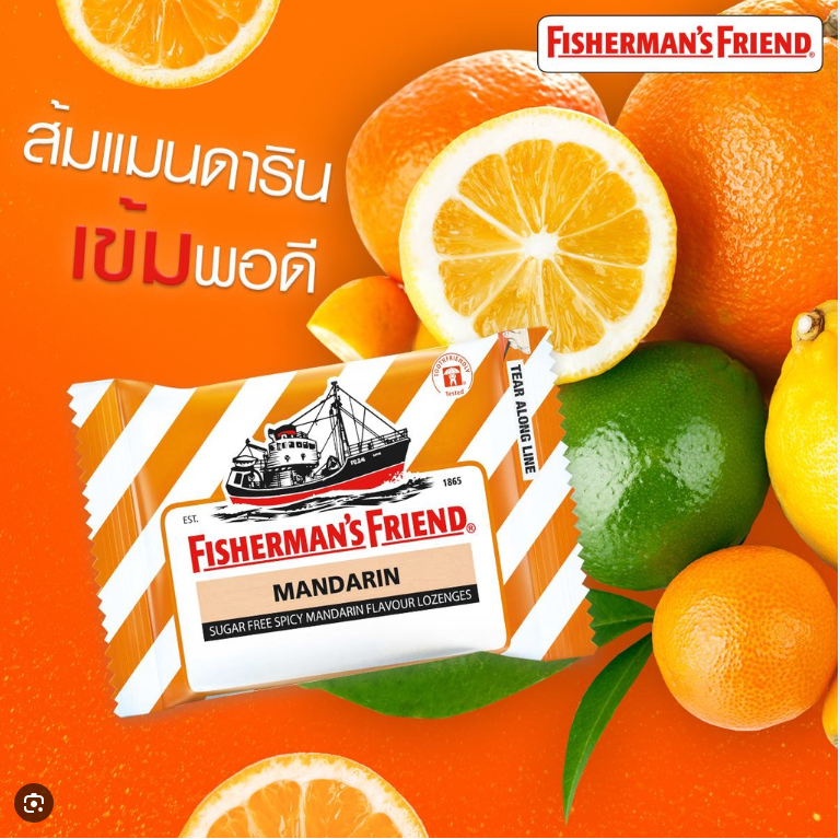 Fisherman's Friend - Mandarin, Mint, Citrus (25g) 6Packs | eBay Australia