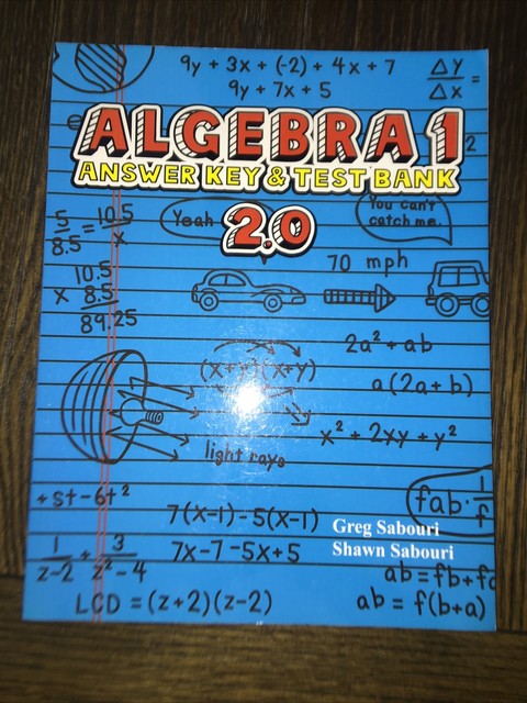 Teaching Textbooks Algebra 1 Answer Key and Test Bank Book 2004 Edition ...