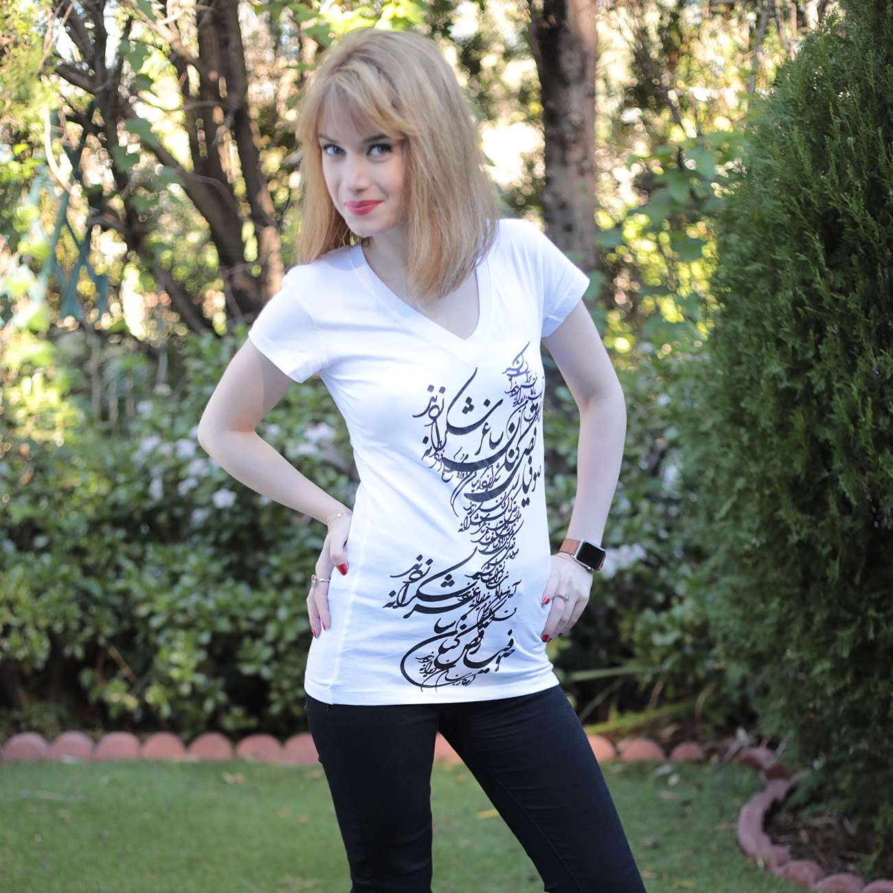 Persian Parsi Farsi Poem Women T-shirt Persia Gift Farvahar Pahlavi ...