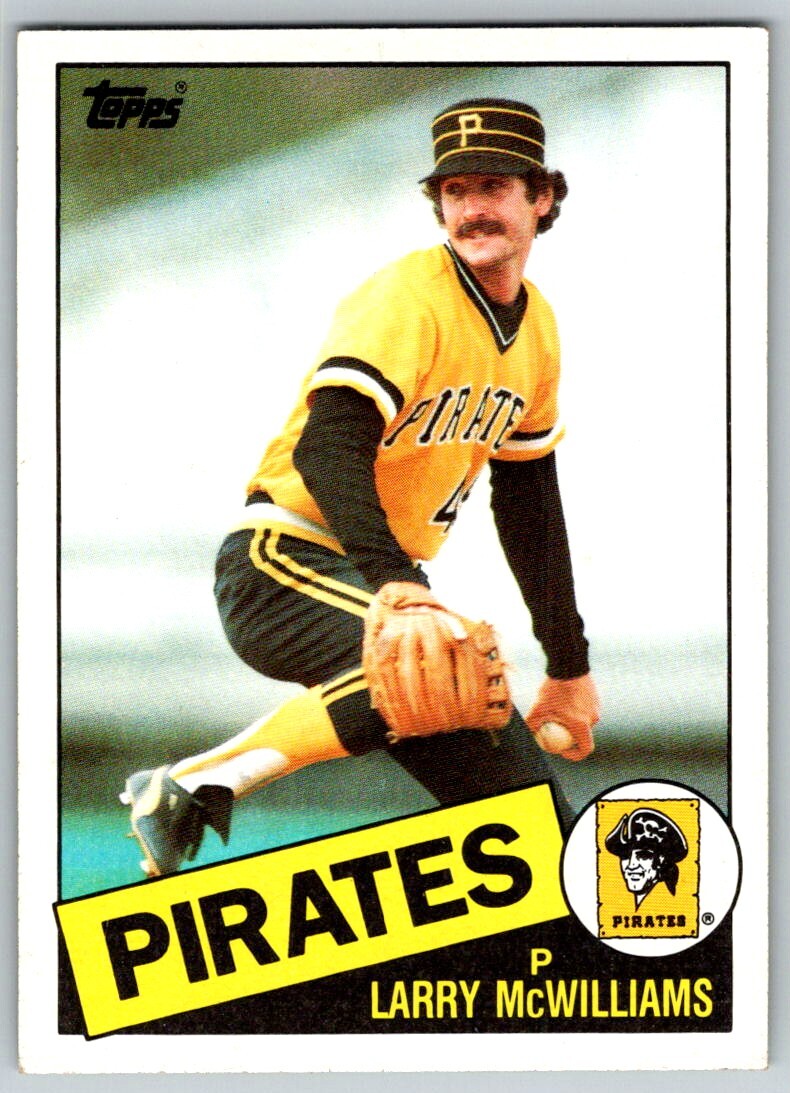 1985 TOPPS LARRY MCWILLIAMS PITTSBURGH PIRATES #183 | eBay