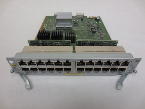 HPE ARUBA MODULE J9986A 24-PORT POE+ 10/100/1000BASE-T MACSEC V3 ZL2 | eBay